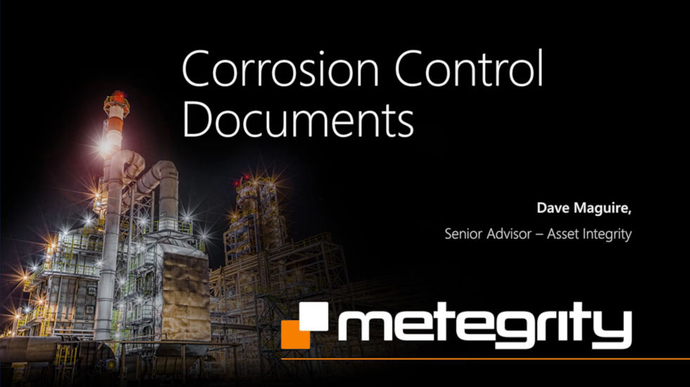 Training | Corrosion Control Documents - Integrity Manuals